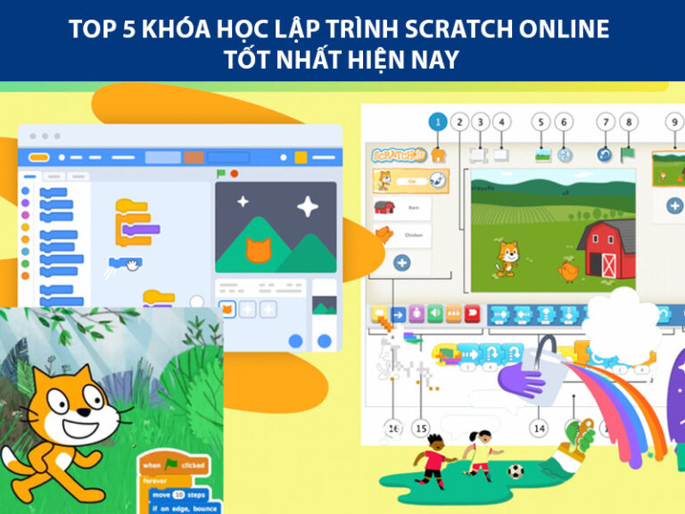Top 5 khóa Học Lập Trình Scratch Online Tốt Nhất Hiện Nay